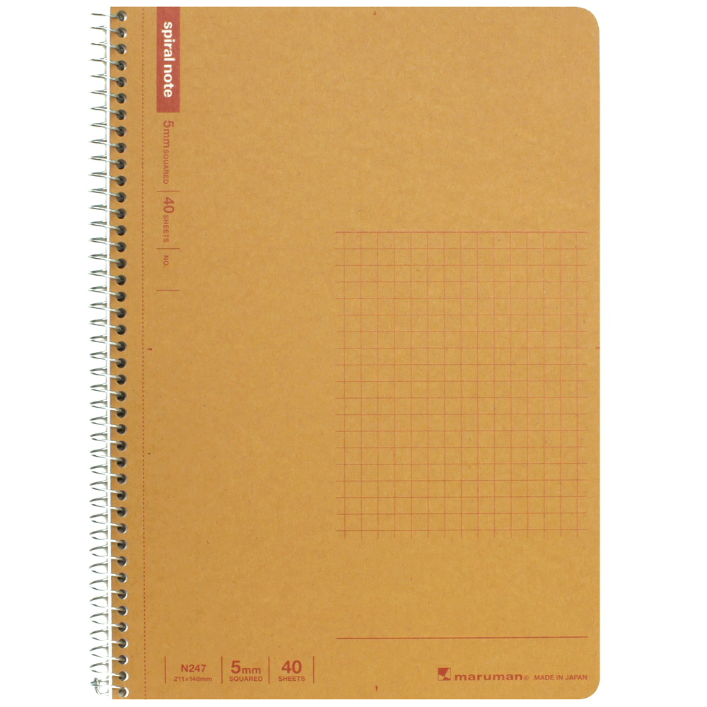 Maruman Spiral Note New Basic : Maruman Spiral Note Basic ...