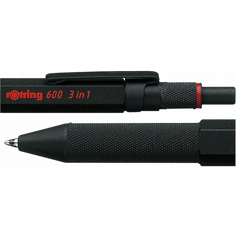 Rotring 600 Multi 3 in 1 : Rotring 600 Multi - 3 in 1 Multipen ...