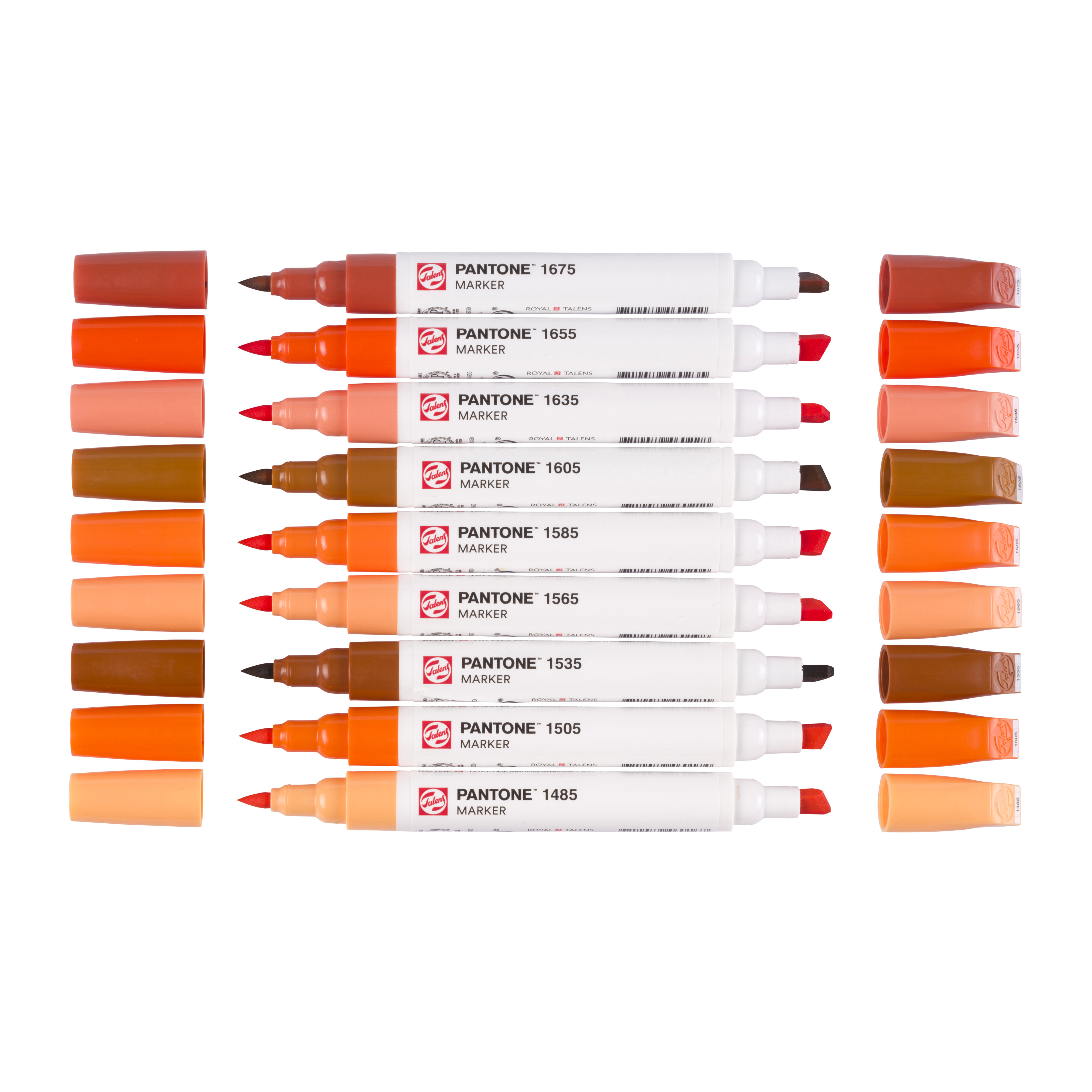 Talens Pantone Collection Dubbelzijdige Brush Pennen : Talens ...