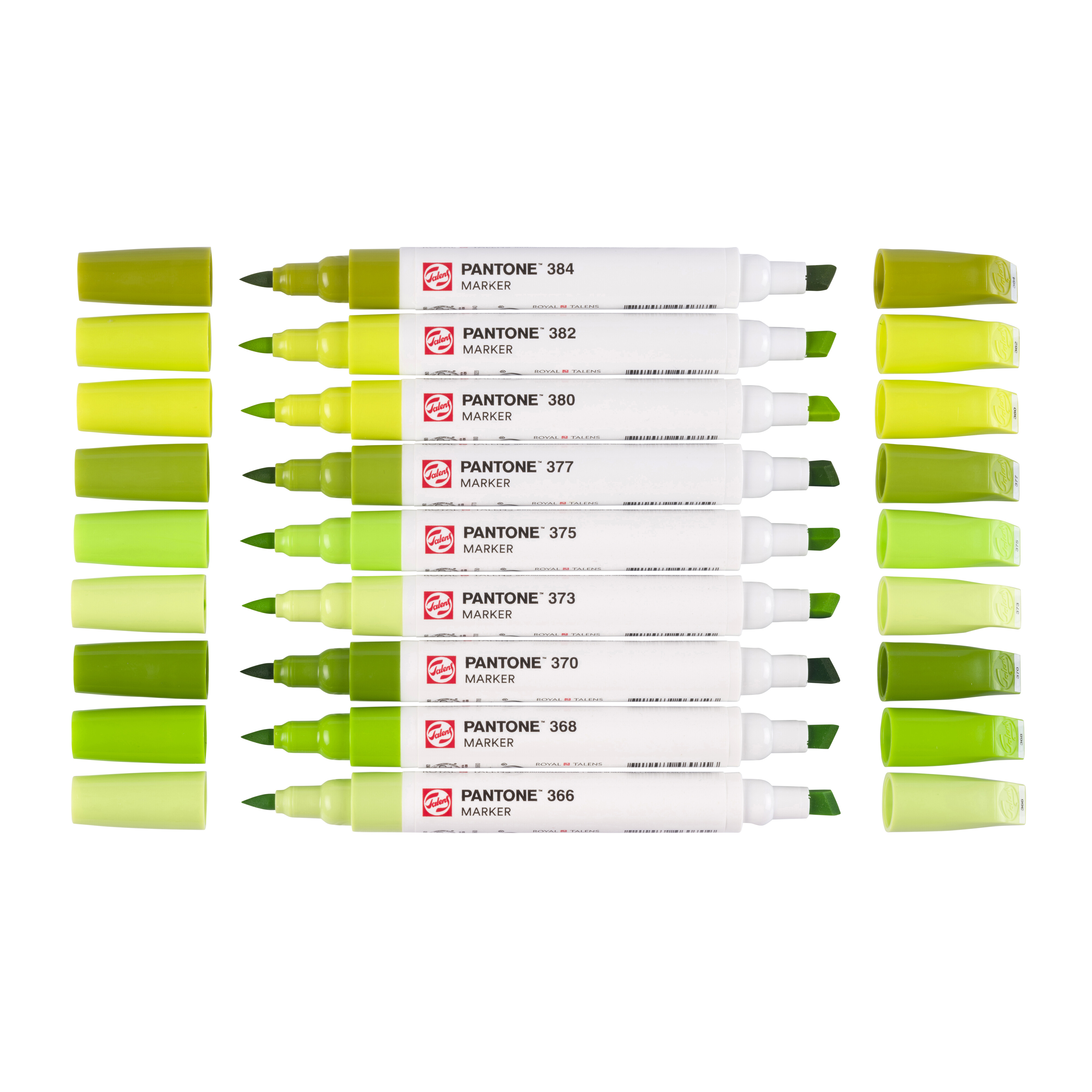 Talens Pantone Collection Dubbelzijdige Brush Pennen : Talens ...