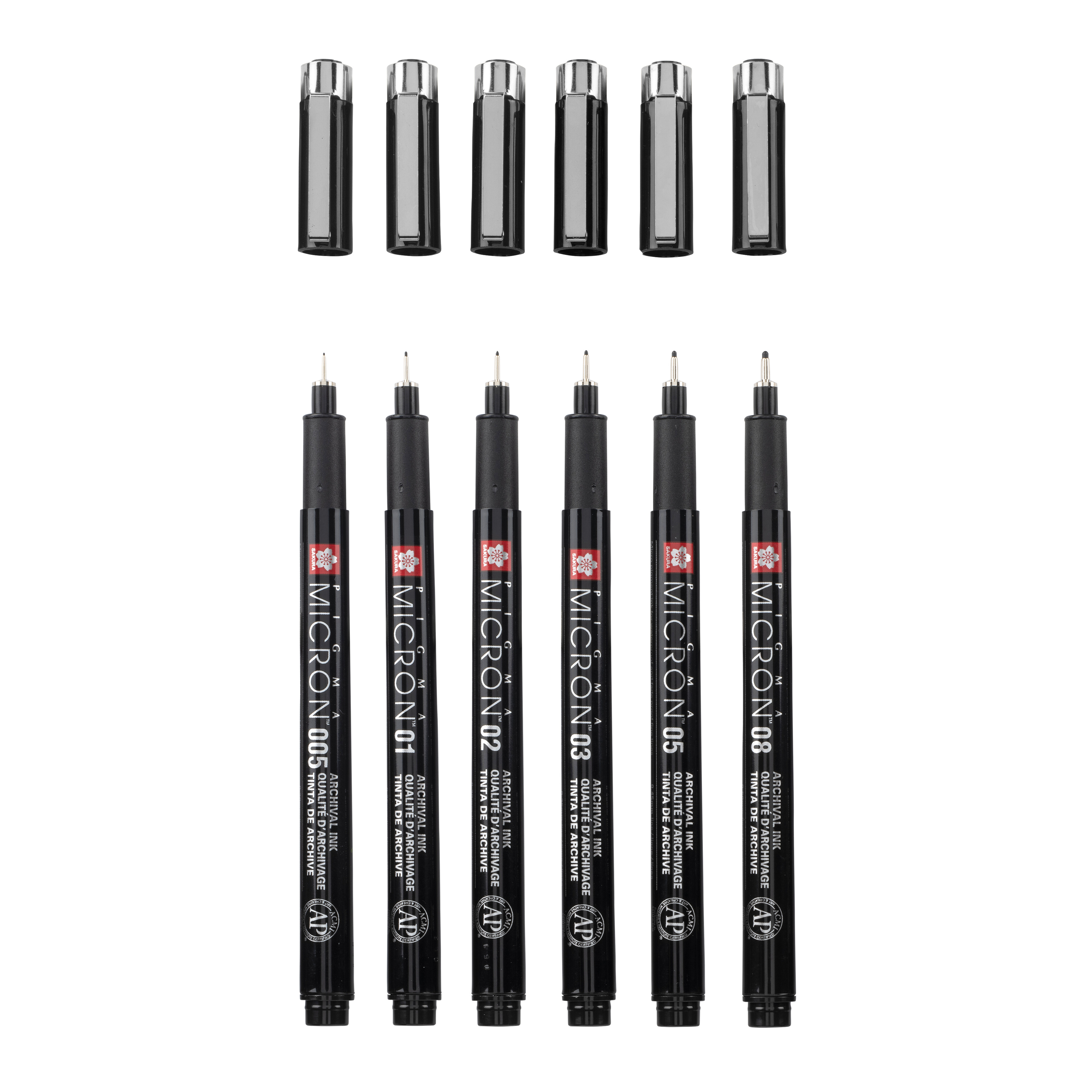 Sakura Pigma Micron : Sakura Pigma Micron Fineliner - Black ...