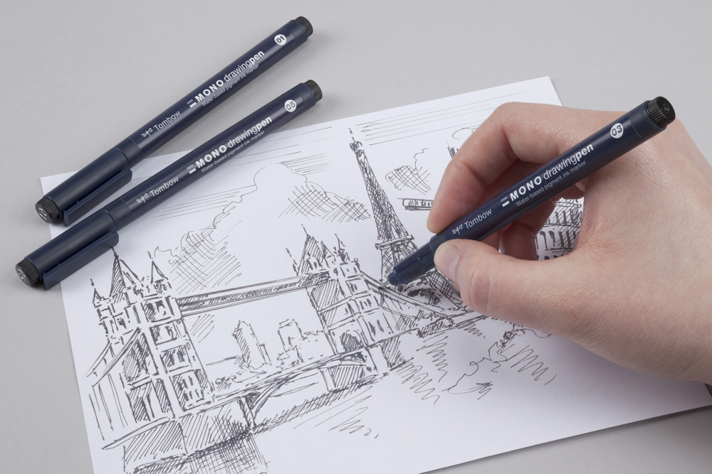 Tombow Mono Drawing Pen : Tombow Mono Drawing Pen - 01